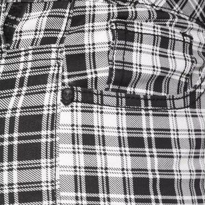 Hot Topic | Jeans | Hot Topic Ht Denim White Black Plaid Skinny High ...